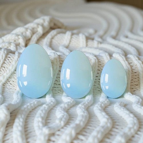 Opalite Yoni Egg • Emotional Healing • Calming Stone • Gaiae
